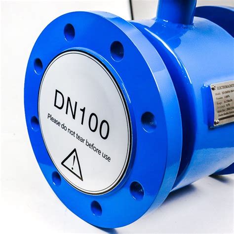 High Accuracy Battery Operated Magnetic Flow Meter For Sewage Water