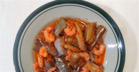 Resep Terong Ungu Masak Udang Oleh Nyanyah Cookpad