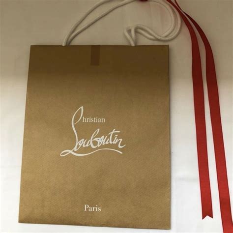 Christian Louboutin Other Christian Louboutin Paper Shopping Bag 2 X