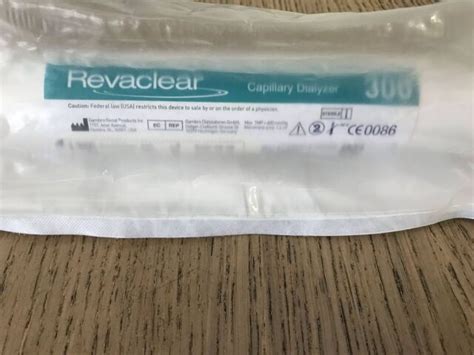New Gambro Revaclear 300 Revaclear Capillary Dialyzer 300 X