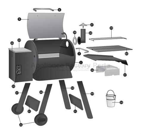 Traeger Tfb88pzb Parts Find Grill Parts Here