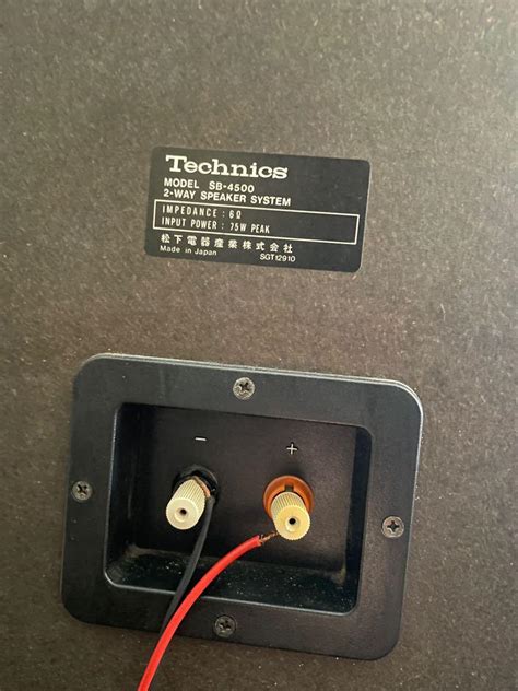 Vintage Technics Speaker Sb 4500 Audio Soundbars Speakers