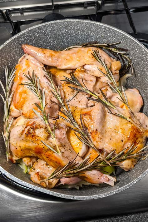 Juicy Rosemary Rabbit Go Cook Yummy