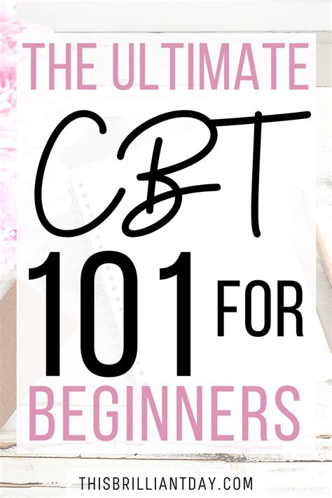 The Ultimate Cbt 101 For Beginners Behavioral Therapy Cognitive