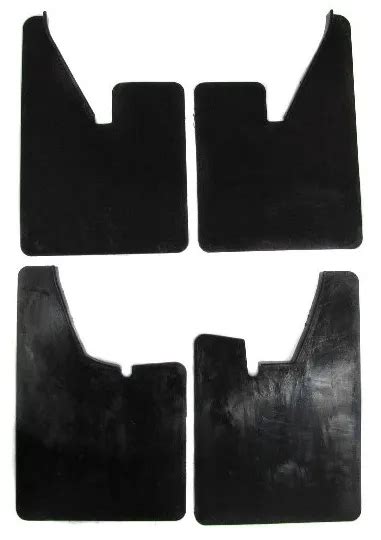 Escort Mk1 Moulded Mudflap Set Gravel Forest Shaped Mud Flaps 4 Piece
