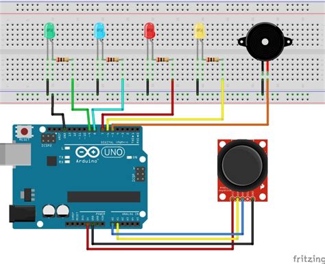 Nr22 Joystick Modul Am Arduino Funduino Kits Und Anleitungen Für