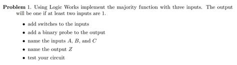 Solved Please Provide Solutions For Problem 1 And 2 By Using