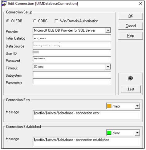 3 Create A New Profile And Select The Uim Database