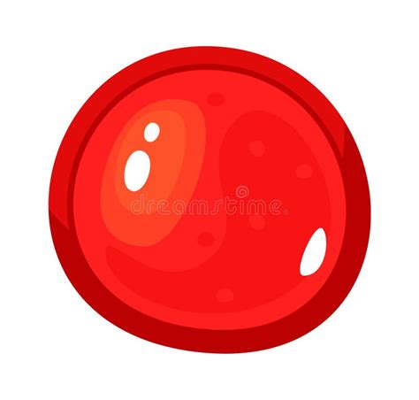 Round Glossy Button Stock Vector Illustration Of Glossy 275952667