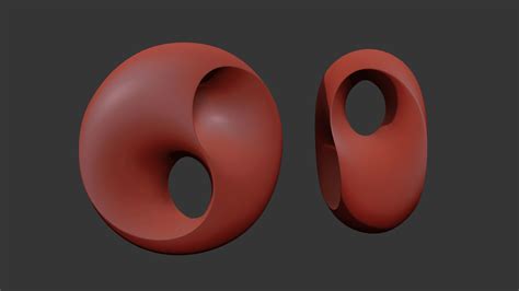 Abstract Sculpture Mobius Strip 3d Model Cgtrader
