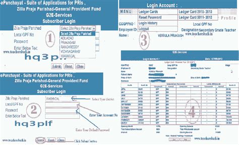 TS ZPGPF Annual Slip Download At Epanchayat Telangana Gov In