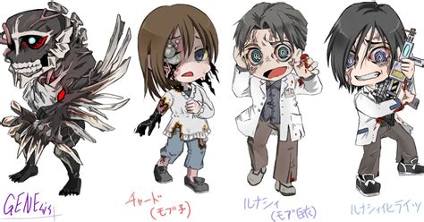 Godinfection 敵キャラ勢ちび。 Drkil 一次創作のイラスト Pixiv