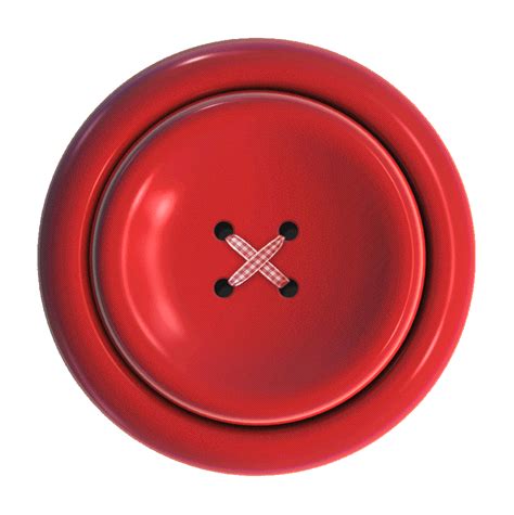 Red Sewing Button With 4 Hole PNG Image PurePNG Free Transparent