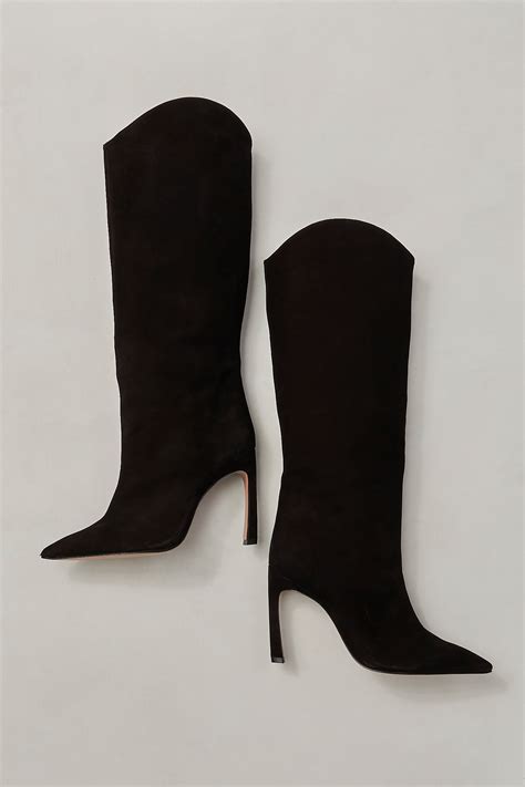 The Best Black Heeled Knee High Boots From £55 To £750 Who What Wear