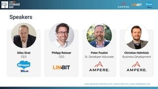 Ampere Altra LINBIT SDS CloudStack PPT