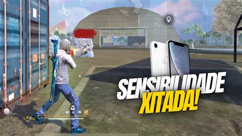 MELHOR SENSIBILIDADE DO IPHONE XR 11 PARA FREE FIRE DEPOIS DA ATUALIZAÇÃO 2024 DPI IPHONE