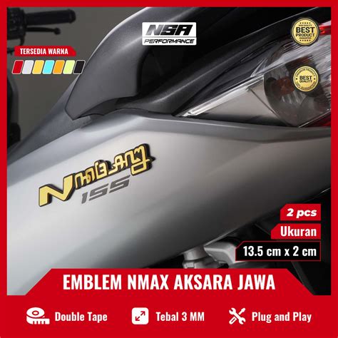 Nsa Pcs Nmax Emblem Java Script Nmax Logo Java Aksara Java D Pcs