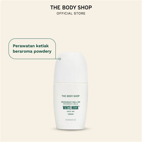 The Body Shop White Musk® Deodorant Roll On 50ml Lazada Indonesia