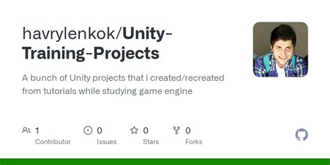 Github Havrylenkokunity Training Projects A Bunch Of Unity Projects