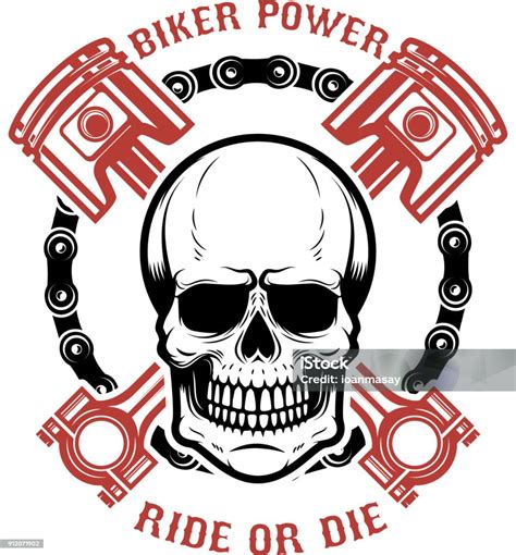 騎自行車的人 騎馬或死人的頭骨與橫渡的活塞設計項目為標籤 標誌 標誌向量圖形及更多交通方式圖片 交通方式 人的臉部 人類骨架 Istock