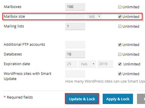 Plesk Onyx How To Set Mailbox Size In Plesk For A Vps • Conetix