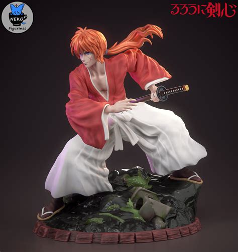 Himura Kenshin Figure Printed At 18 Scale Rprintedminis