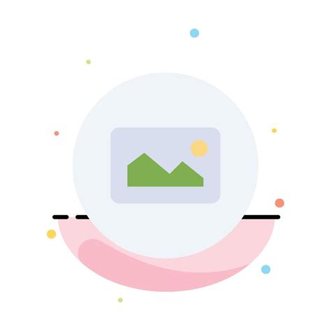 Image Photo Basic Ui Abstract Flat Color Icon Template 18000991 Vector