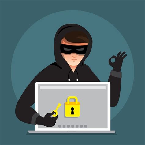 Free Vector Hacker Activity Concept