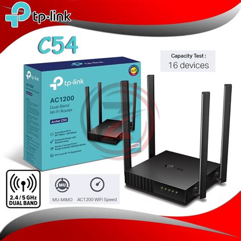 Tp Link Archer C Ac Dual Band Wi Fi Router Multi Mode In Shopee Malaysia