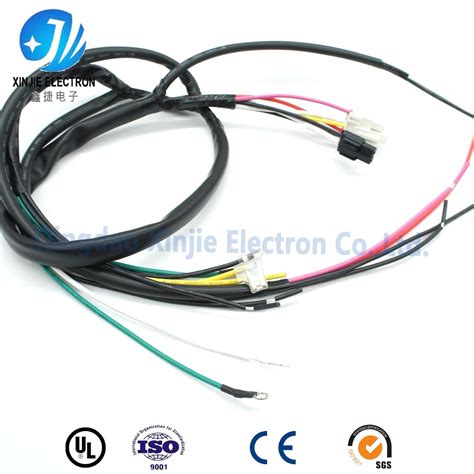 Auto Electrical Connector Automotive Wire Harness Male And Female Connector China Wire Harness
