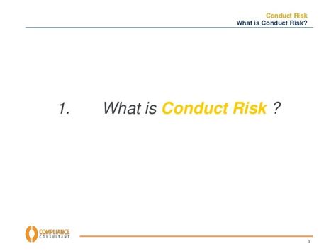 Conduct Risk Assessing Risk And Identifying Cultural Drivers For Cle…