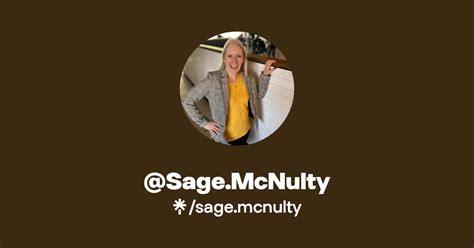 Sage Mcnulty Instagram Tiktok Linktree