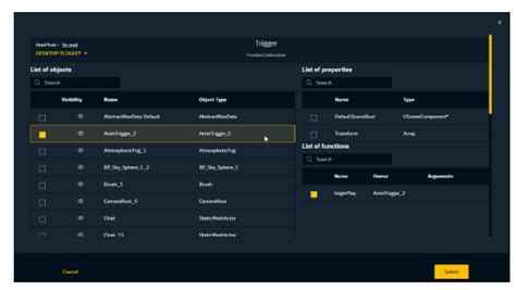 Create Animation Trigger Using Blueprint Functions