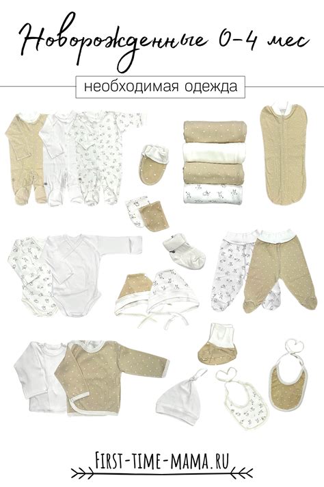 Как выбрать одежду для новорожденного Какой размер количество вещей какого качества должны