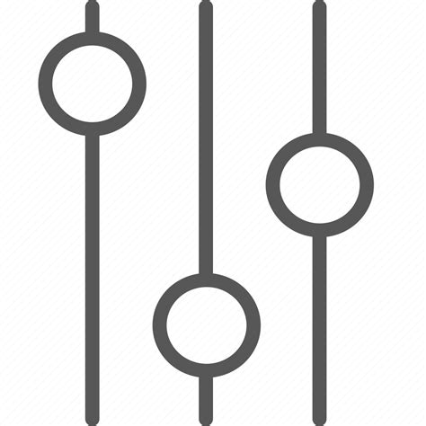 Adjustment Control Equalize Settings Configuration Options Preferences Icon Download On