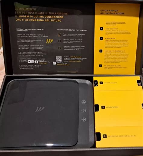 Modem Router Fastweb Fastgate Adsl Fibra Wifi Eur 25 00 Picclick It