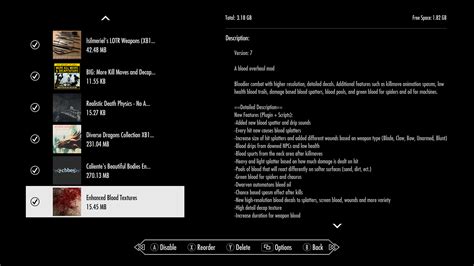 Is My Mod Order Okay It Wont Let Me Off The Chopping Block Rskyrim