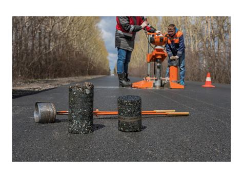Asphalt Test For The Road Surface