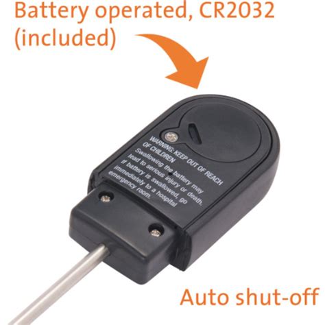 Jumbuck Programmable Digital Meat Thermometer Food Bbq Temperature Mea