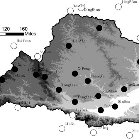Map Of The Nemunas River Catchment Area With Isochrones Of Flood Wave