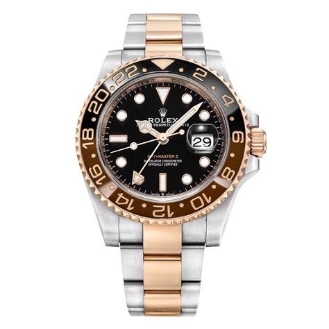 Rolex Gmt Master Ii Root Beer Everose Rolesor Watch 26711chnr