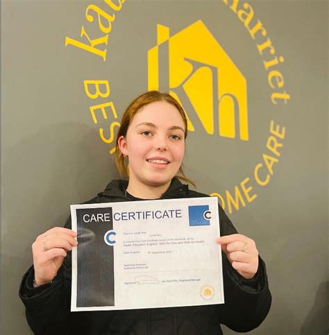 Congratulations Katherine Harriet Bespoke Home Care