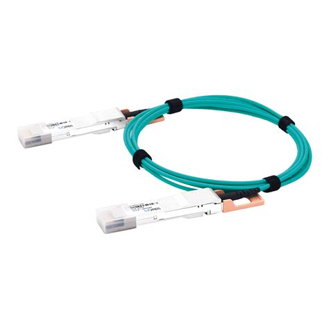 Cable Aoc Qsfp Dd De 400 Gbps A 400 Gbps Cable De Fibra óptica Activo Longitud 1 Metro Lp