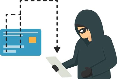 신용 카드 사기 벡터 아이콘 디자인 화이트 칼라 범죄 기호 컴퓨터 범죄 표지판 보안 차단기 스톡 일러스트 레이 션 카드 스키머