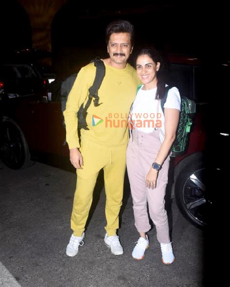 Photos Deepika Padukone Riteish Deshmukh And Genelia Dsouza Snapped