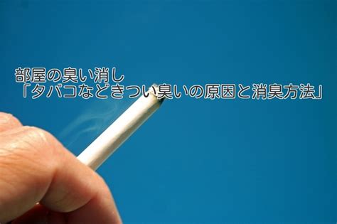 部屋の臭い消し「タバコなどきつい臭いの原因と消臭方法」 スーパーキレイ好きcom