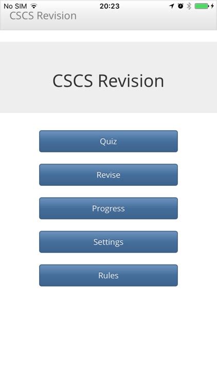 Cscs Revision By James Kelly