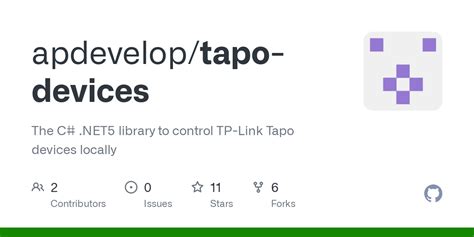 tapo devices src tapodevices tapodevices csproj at master · apdevelop tapo devices · github
