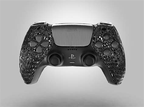 Ps5 Voronoi Controller Organic Design Unique 3d Model Cgtrader