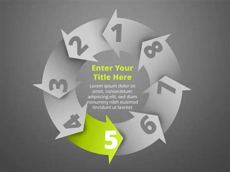 Circular Data Structure Powerpoint Diagram Slides Circular Data